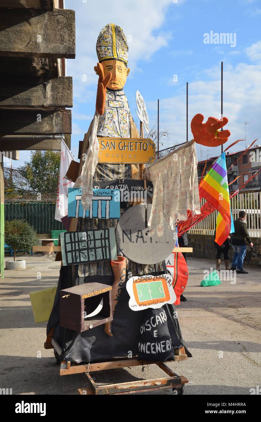Scampia on the Northern periphery of Naples (Italy): 36° Corteo di ...