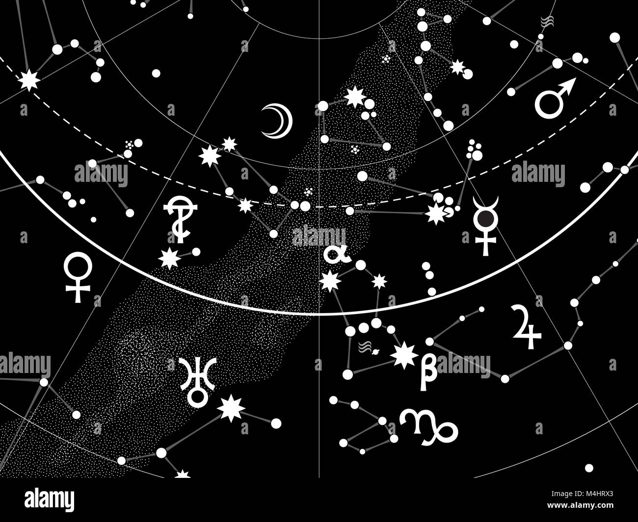 Astronomical chart orion hi-res stock photography and images - Alamy