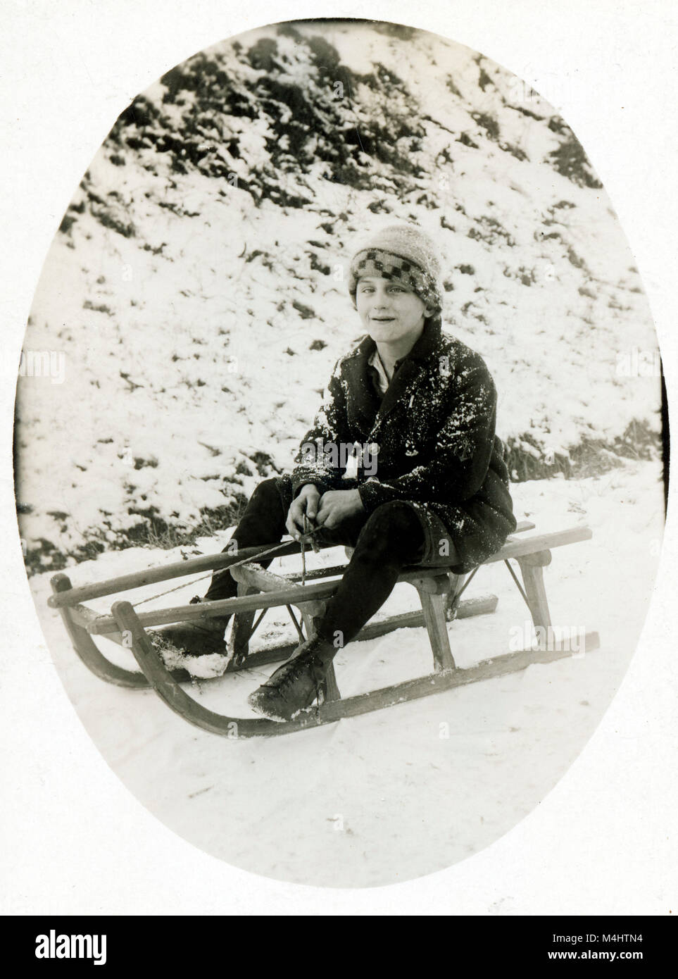1920s snow child hi-res stock photography and images - Alamy