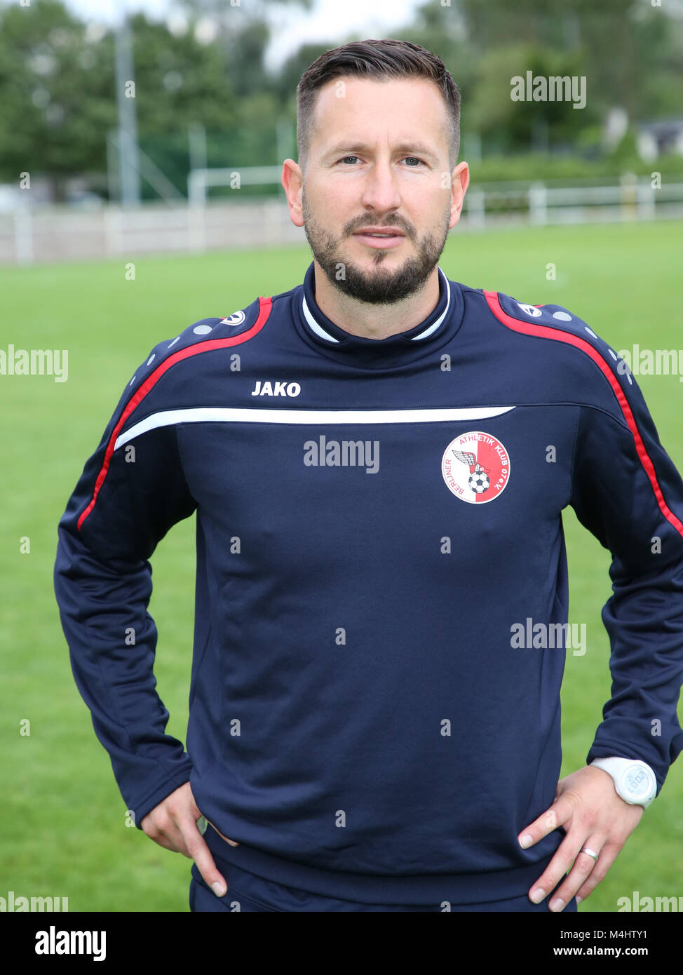 Coach Markus Zschiesche (Berliner AK Stock Photo - Alamy