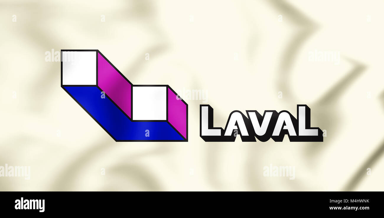 Laval flag hi-res stock photography and images - Alamy