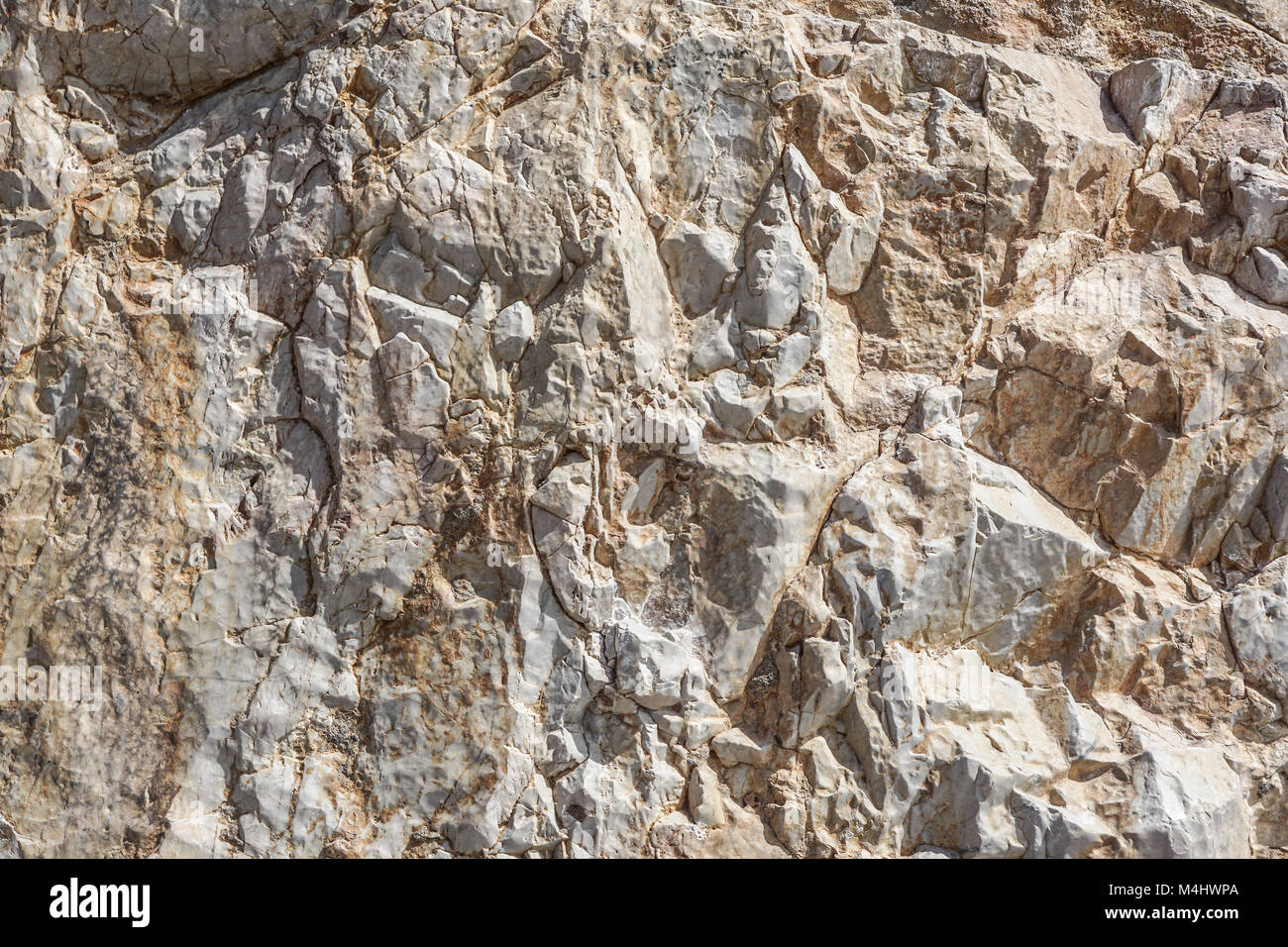 Copper mineralised rock pile, rubble tailings, close with shallow depth ...