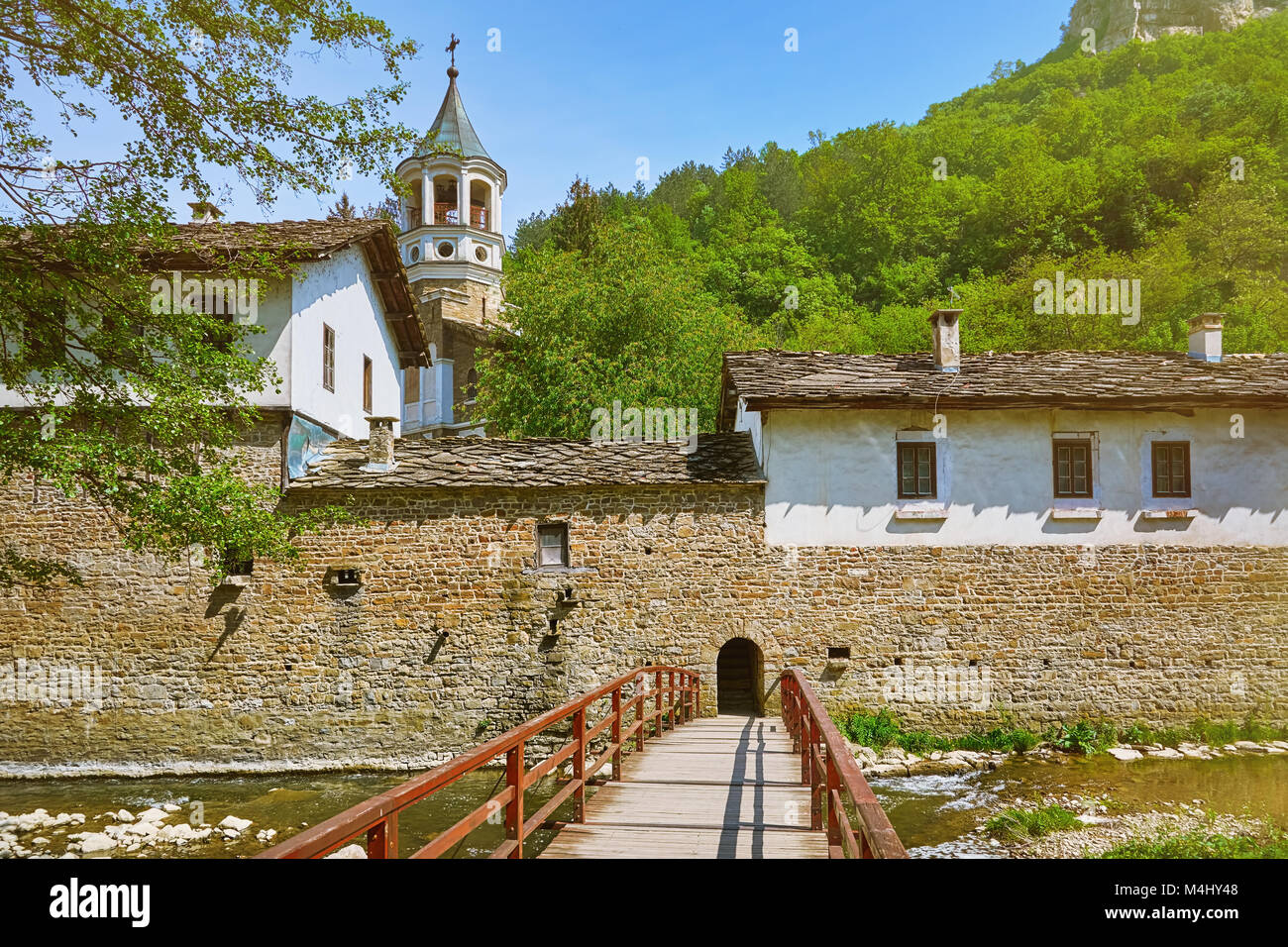 An Old Monastery Stock Photo - Alamy