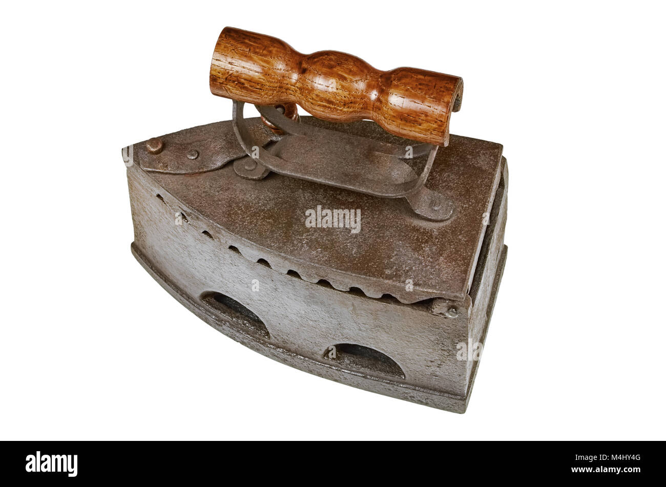 Old Smoothing Iron Stock Photo - Alamy