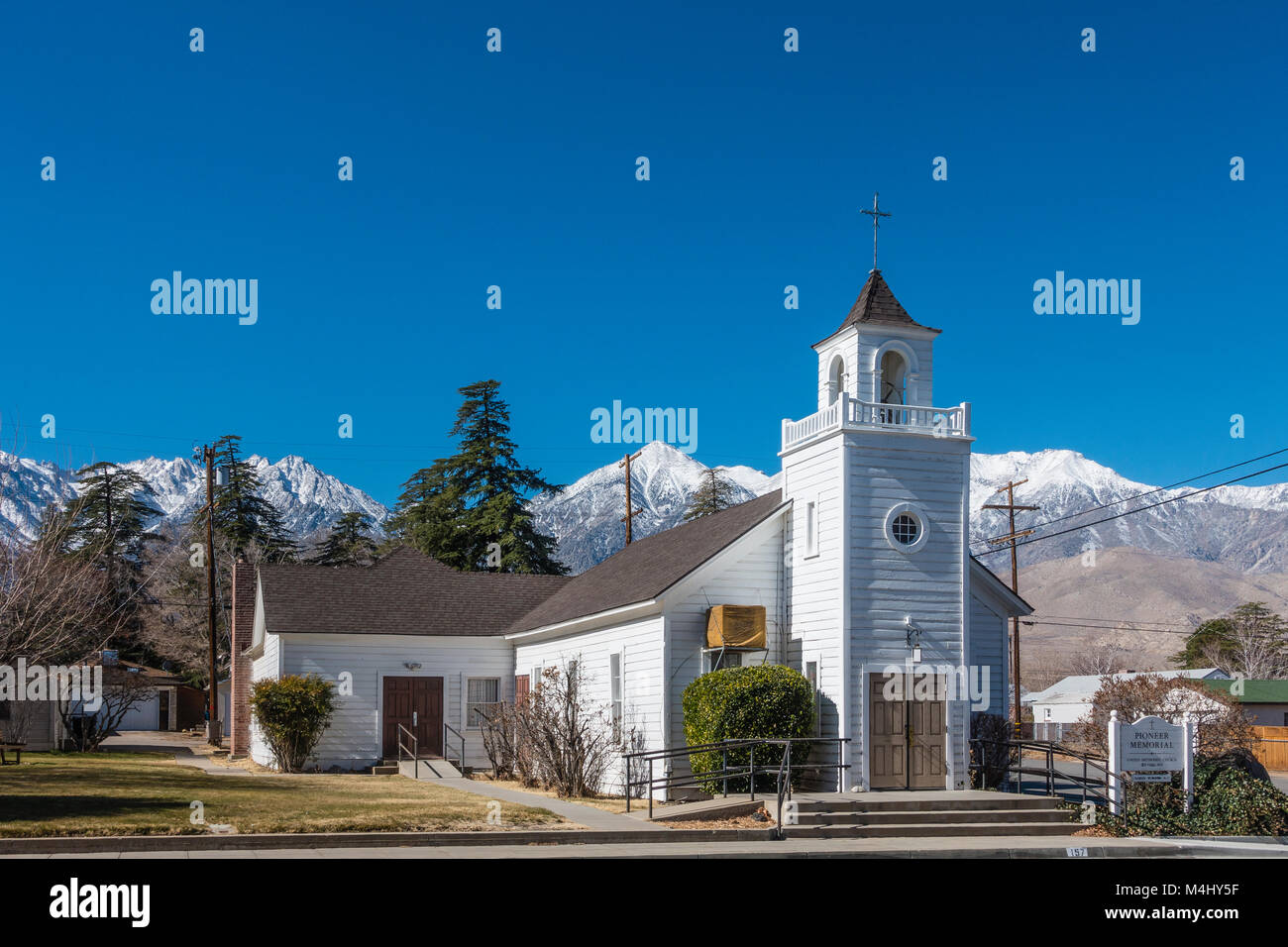 The historic Pioneer Memorial United Methodist Church in Independence ...