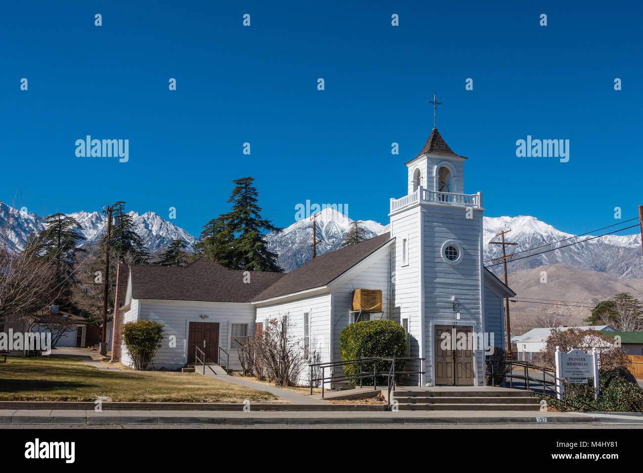 The historic Pioneer Memorial United Methodist Church in Independence ...