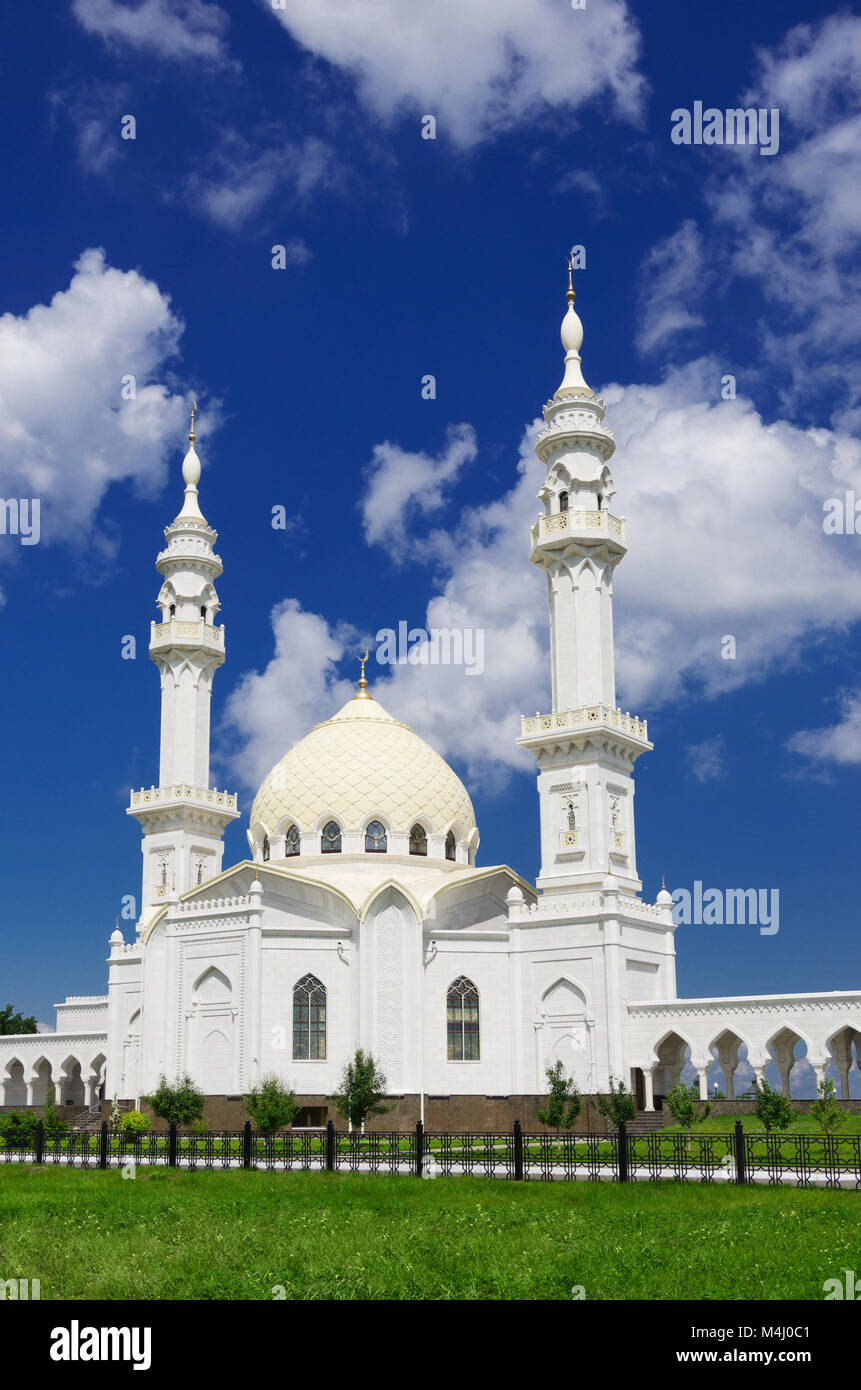 White mosque in Bolgar of Tatarstan Stock Photo - Alamy