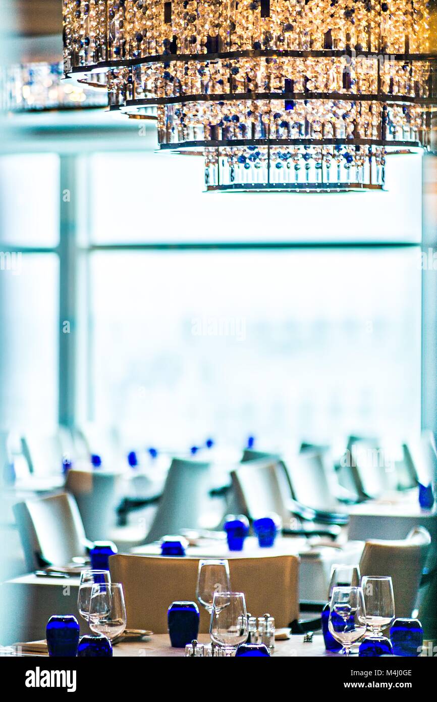 interior of fine luxurious dining room in restaurant Stock Photo - Alamy