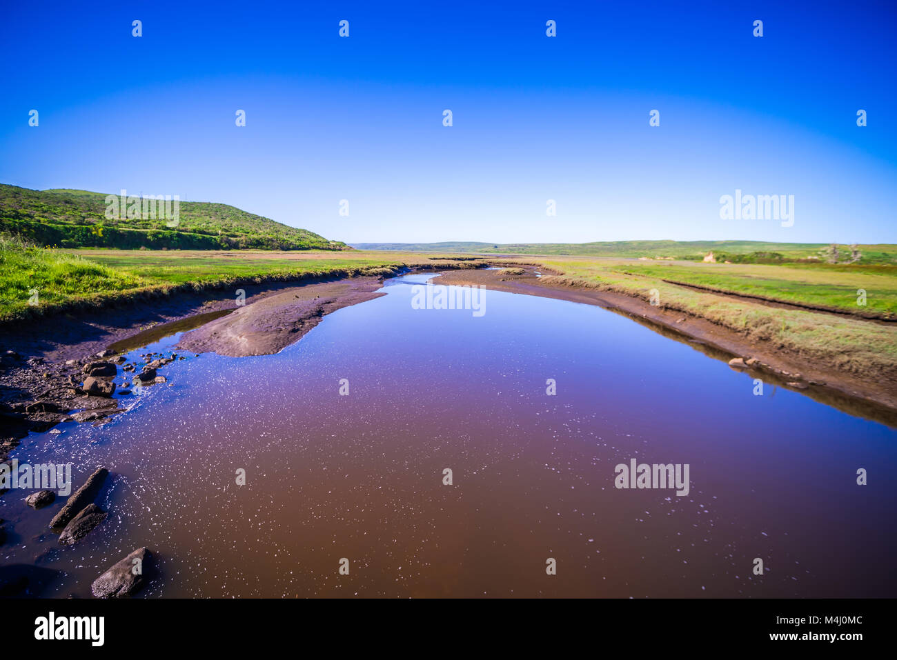 point reyes national seashore landscapes in california Stock Photo - Alamy