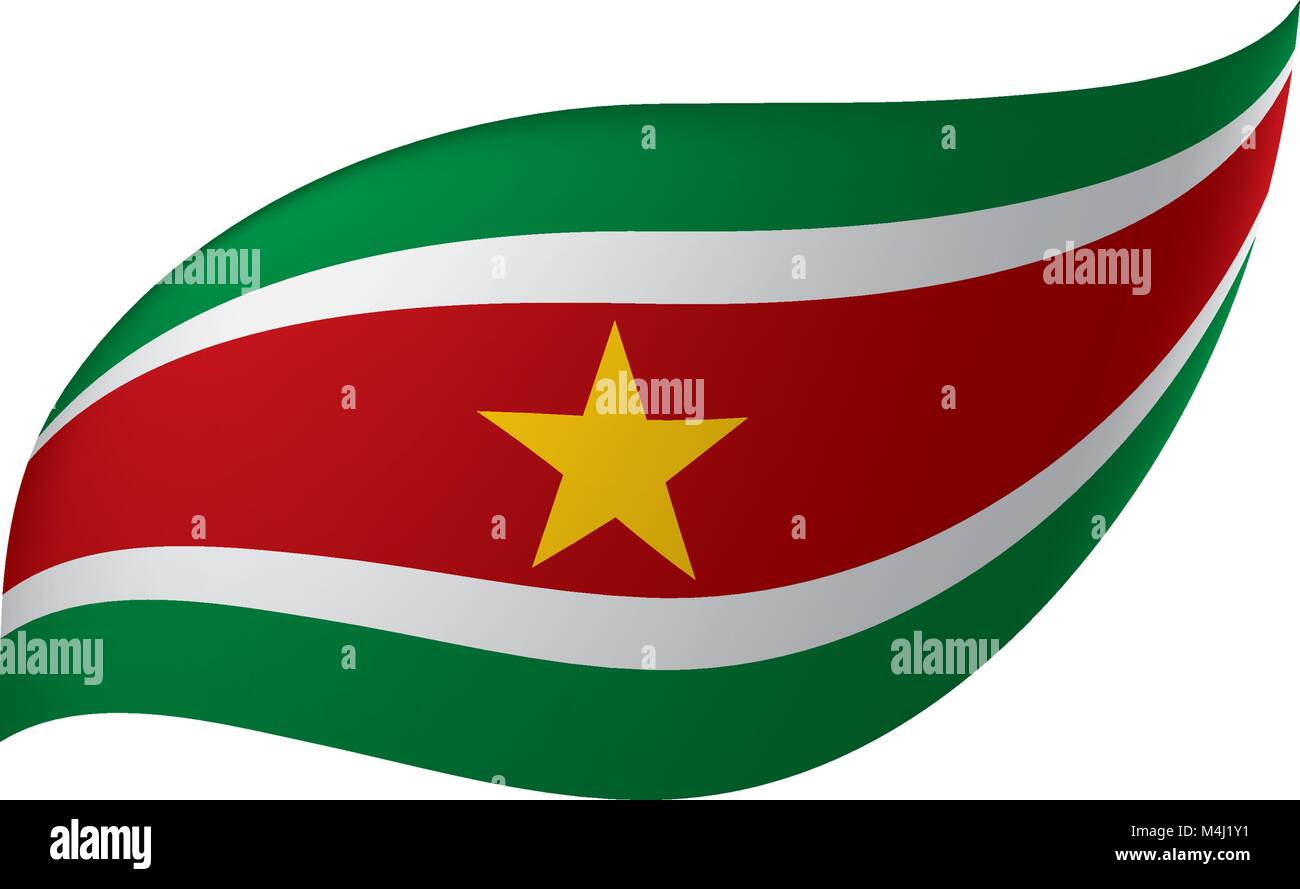 Suriname flag, vector illustration Stock Vector Image & Art - Alamy