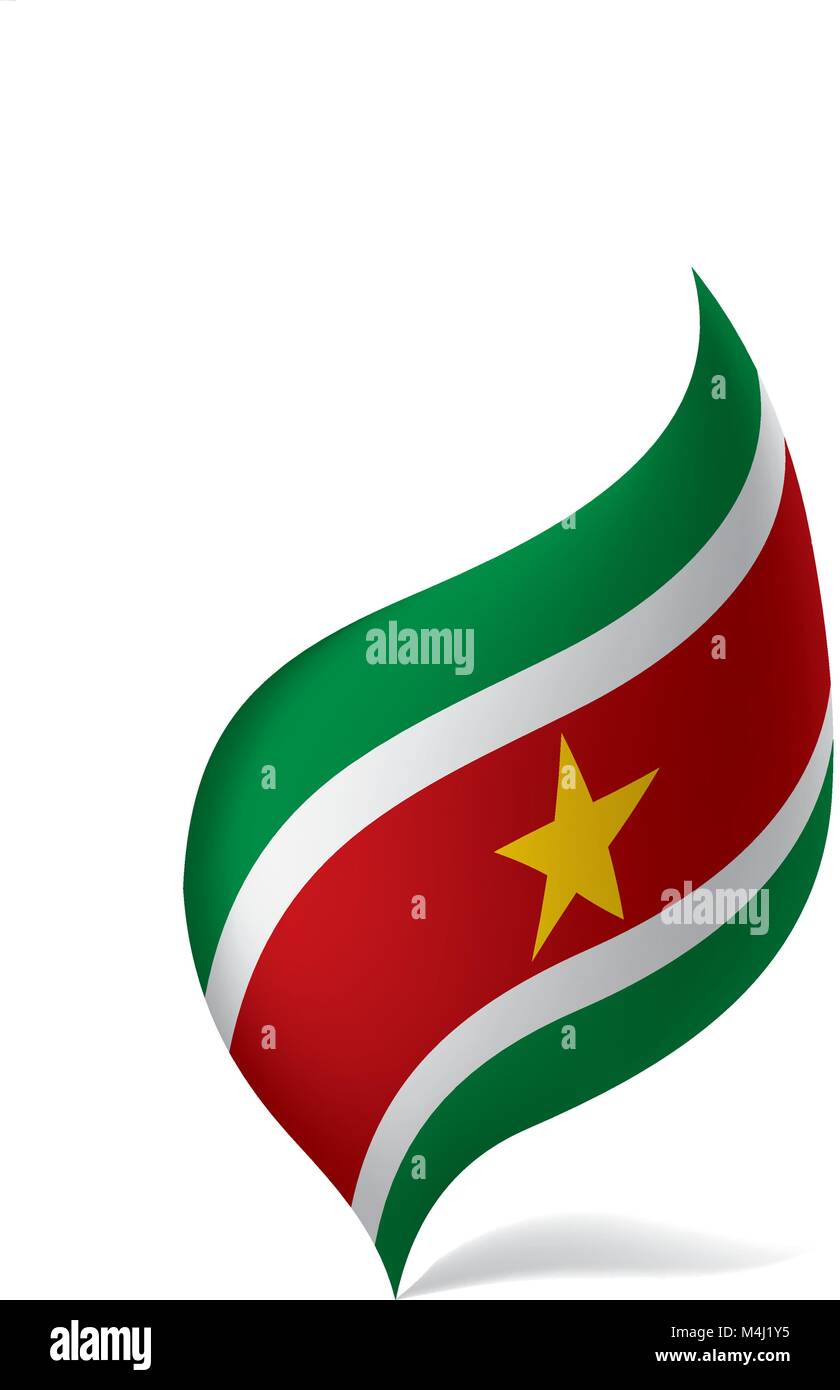 Suriname flag, vector illustration Stock Vector Image & Art - Alamy
