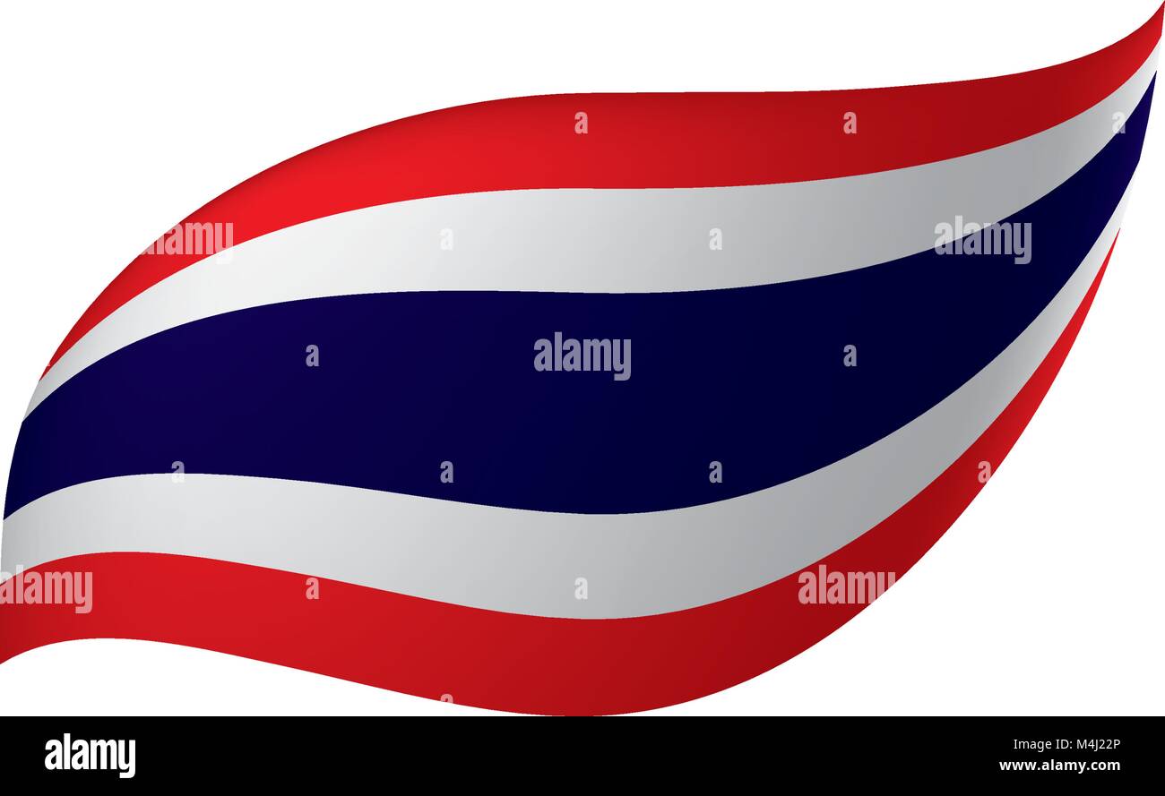 Thailand flag, vector illustration Stock Vector Image & Art - Alamy