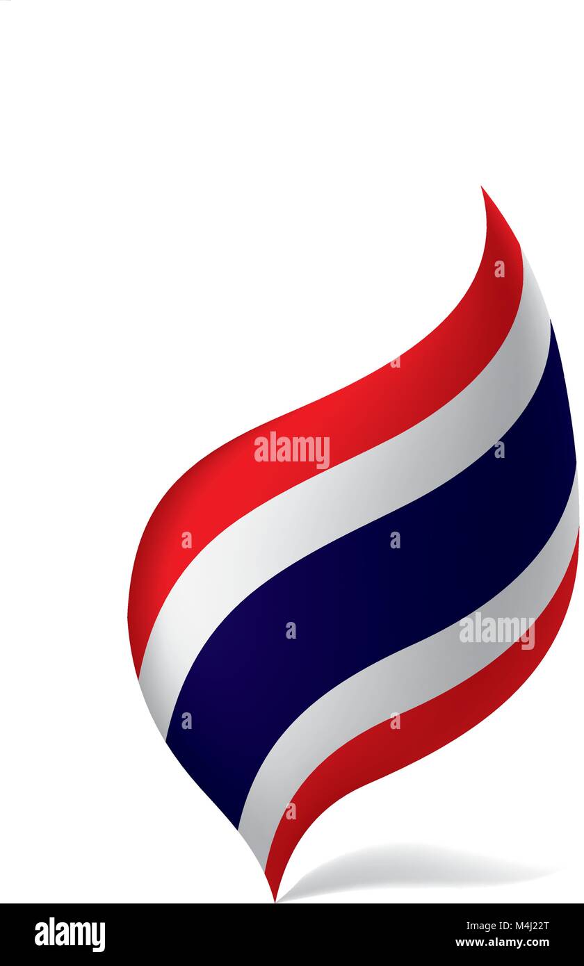 Thailand flag, vector illustration Stock Vector Image & Art - Alamy