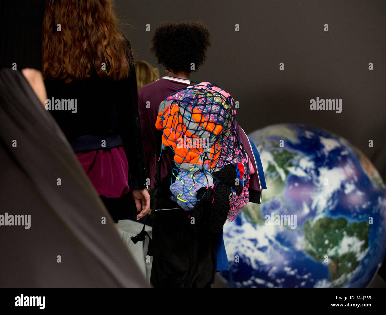 Models on the catwalk during the FYODOR GOLAN Autumn/Winter 2018 London ...