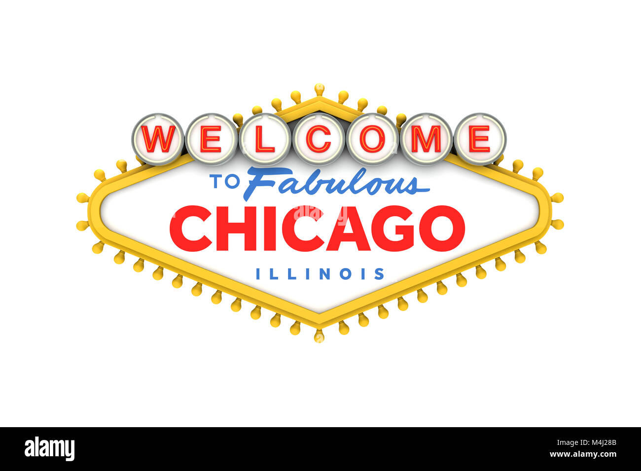 Chicago billboard Cut Out Stock Images & Pictures - Alamy