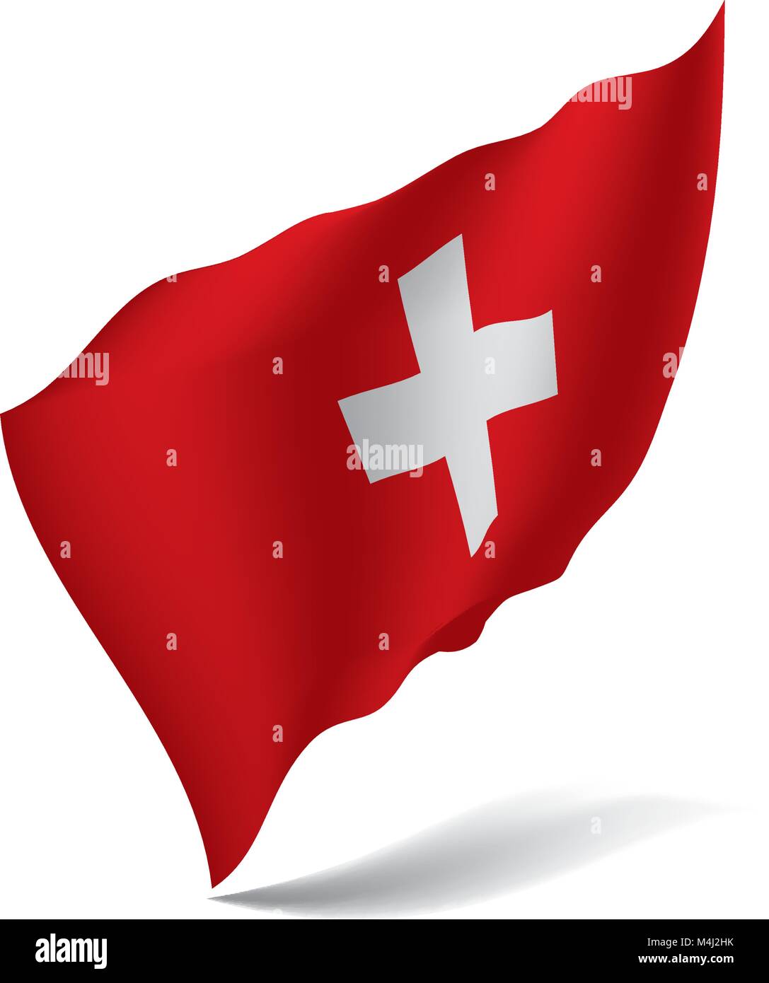 Switzerland flag, vector illustration Stock Vector Image & Art - Alamy