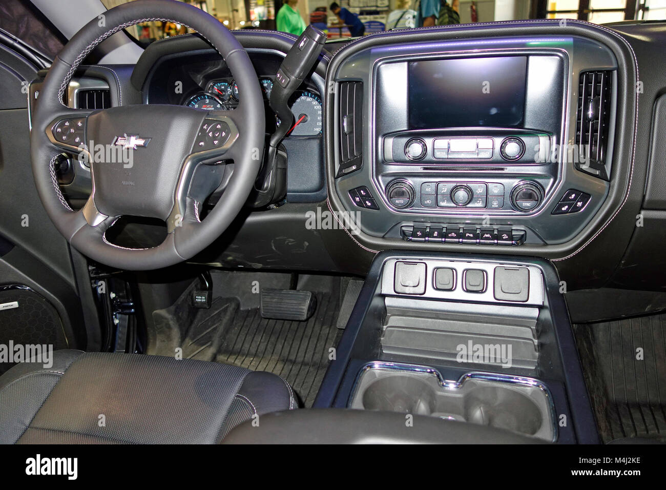 2018 Chevy GM Chevrolet Silverado Stock Photo - Alamy
