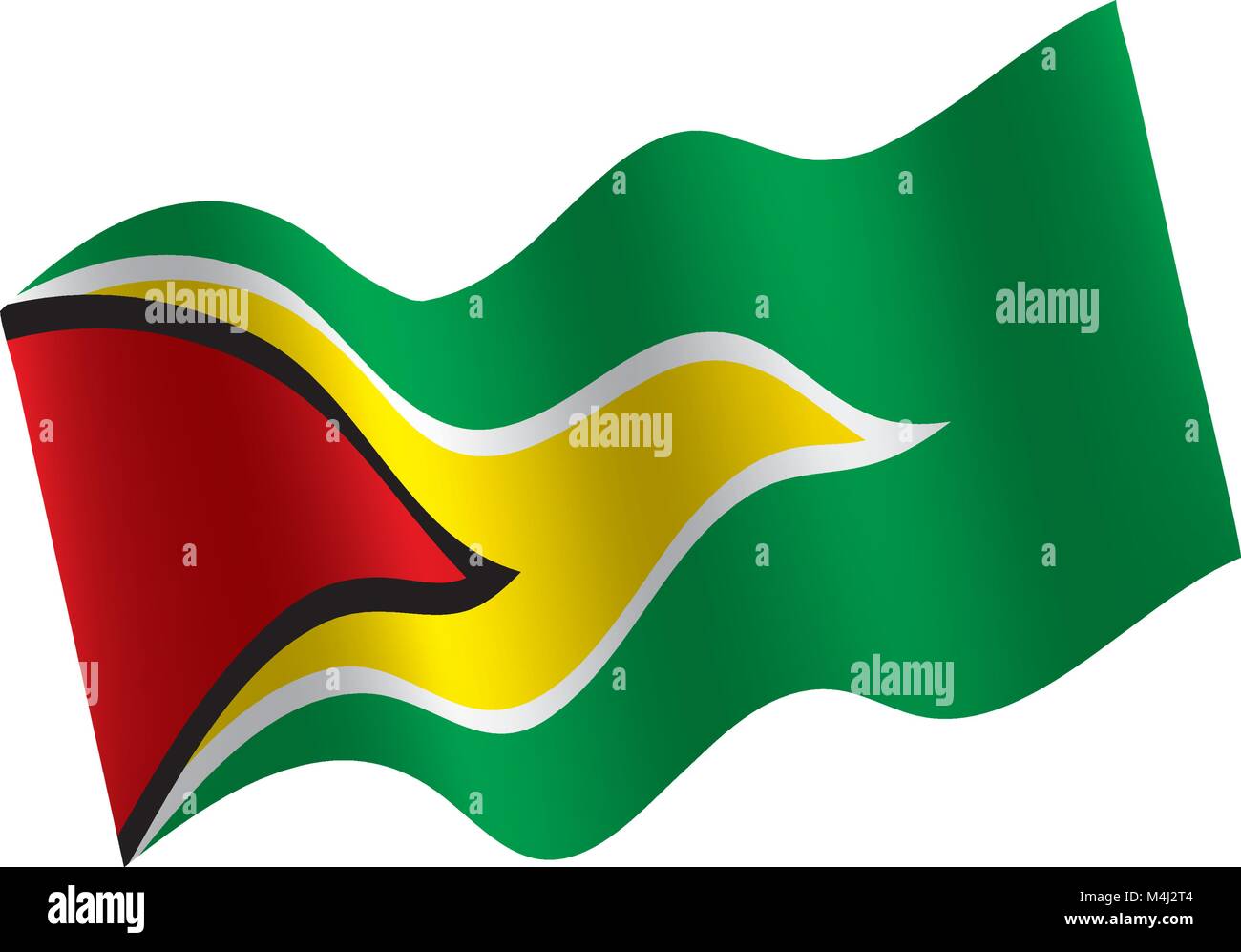 Guyana flag, vector illustration Stock Vector Image & Art - Alamy