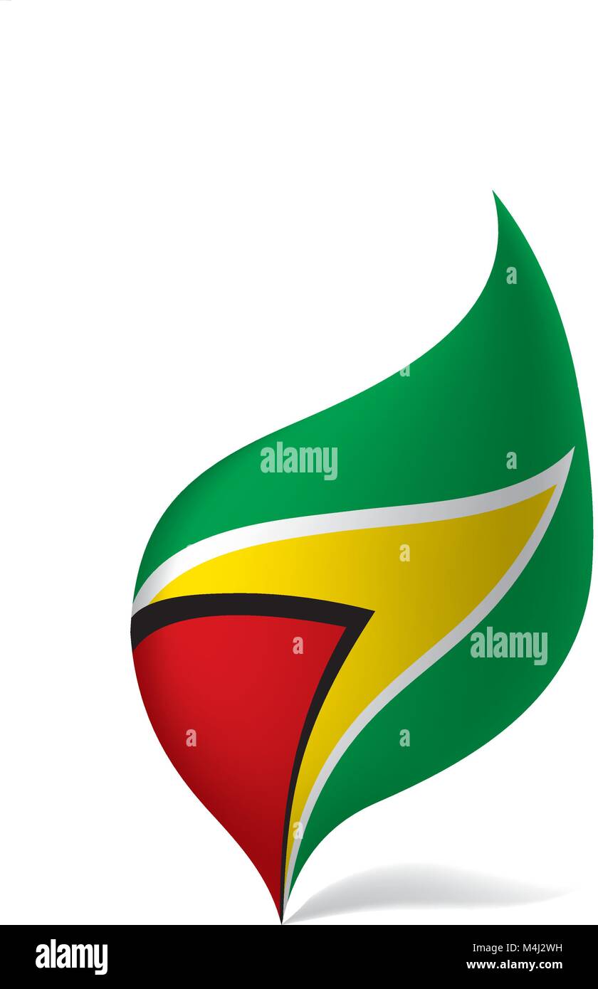 Guyana flag, vector illustration Stock Vector Image & Art - Alamy