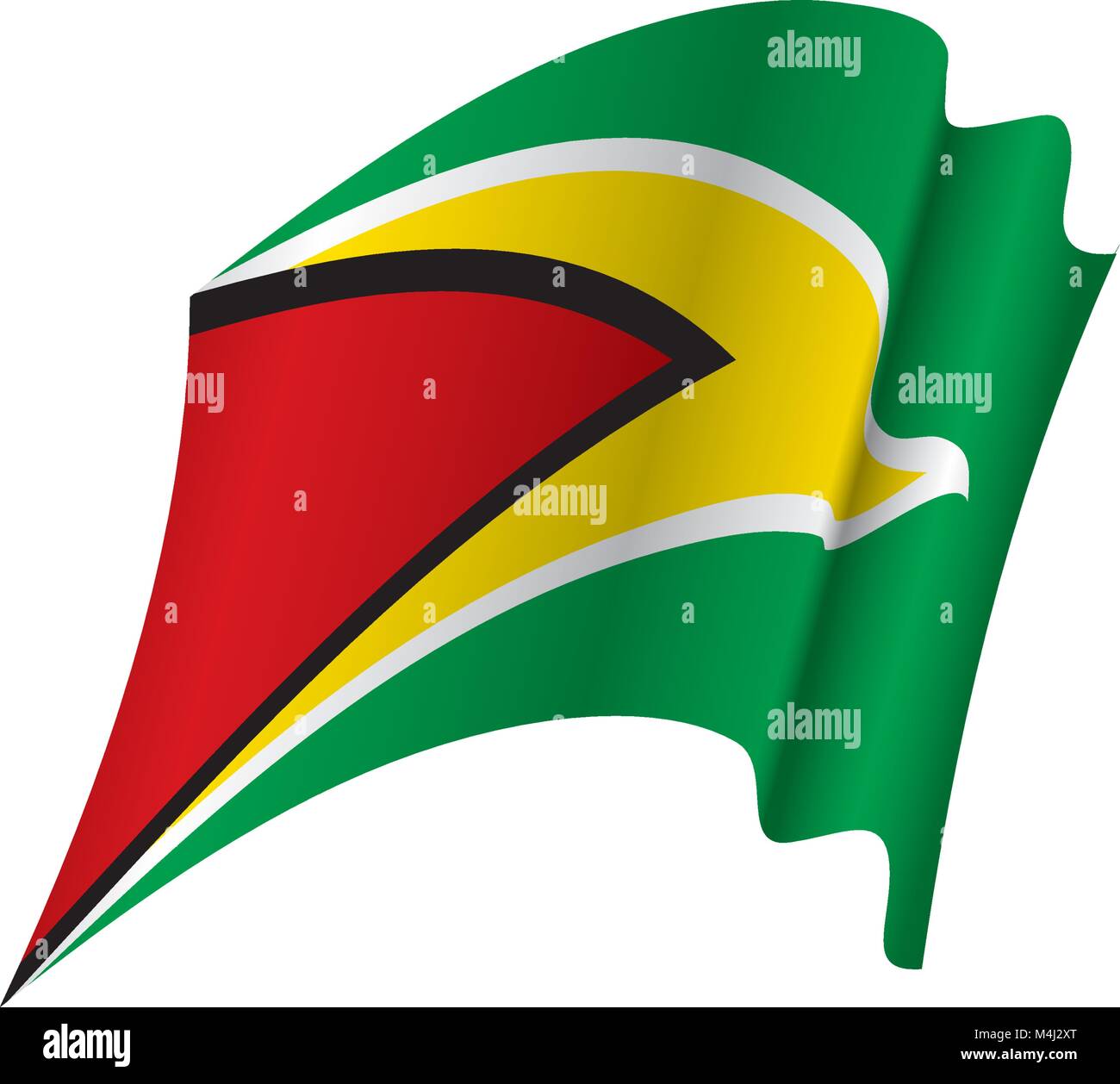 Guyana flag, vector illustration Stock Vector Image & Art - Alamy