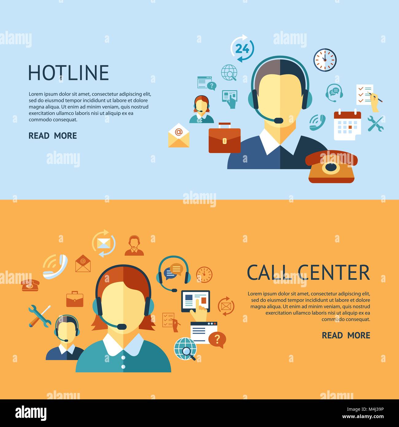 Customer Support Flat Icon