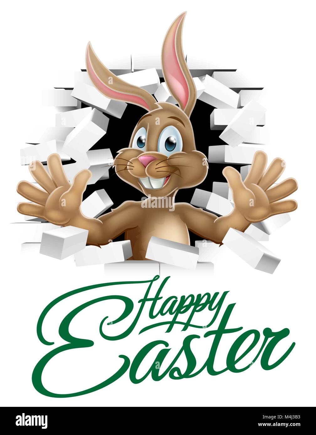 Bunny vector vectors hi-res stock photography and images - Alamy