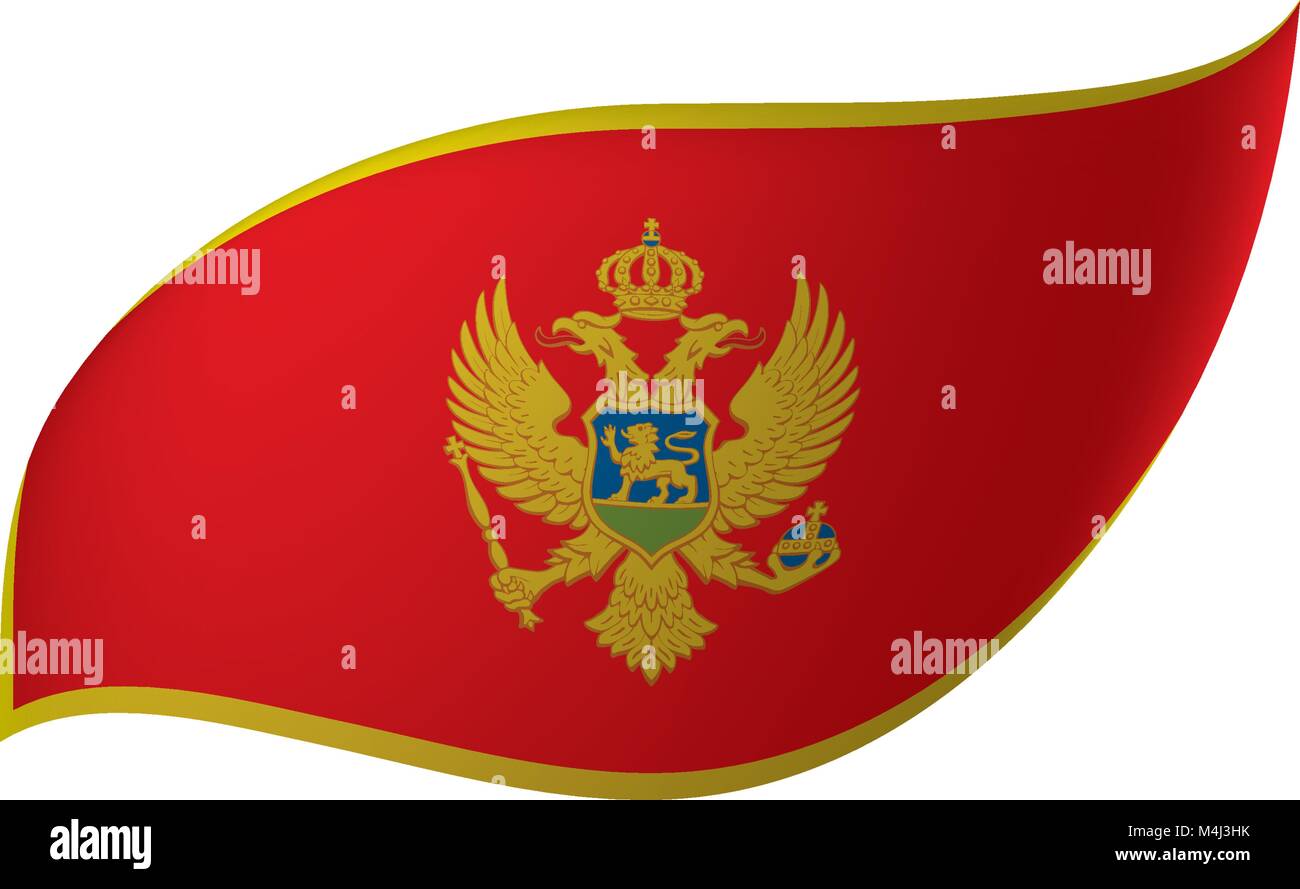 montenegro flag, vector illustration Stock Vector Image & Art - Alamy
