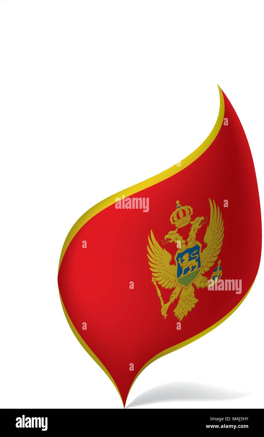 montenegro flag, vector illustration Stock Vector Image & Art - Alamy