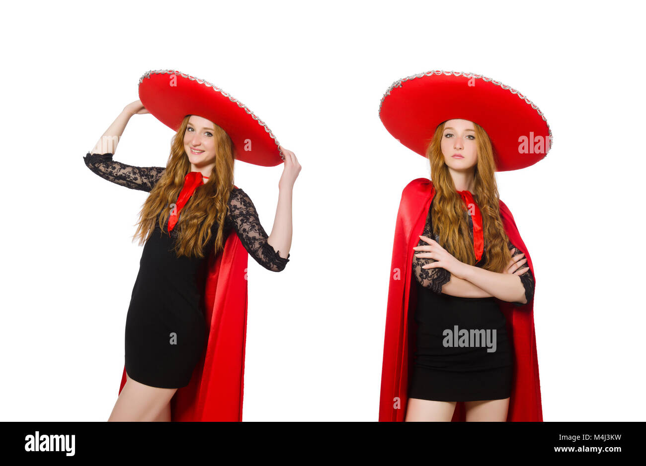 Traditional mexican woman Cut Out Stock Images & Pictures - Alamy