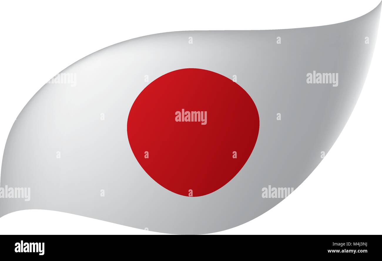 Japan flag, vector illustration Stock Vector Image & Art - Alamy