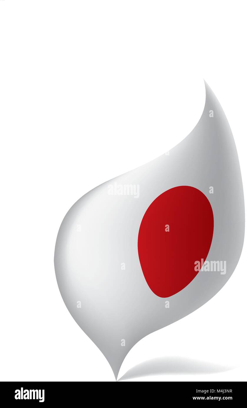 Japan flag, vector illustration Stock Vector Image & Art - Alamy