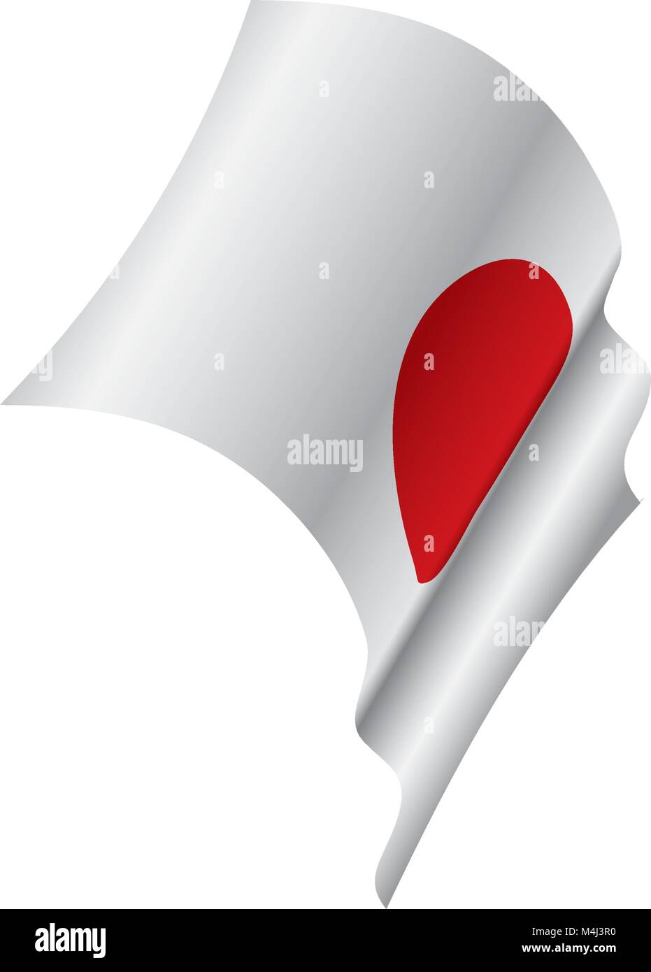 Japan flag, vector illustration Stock Vector Image & Art - Alamy