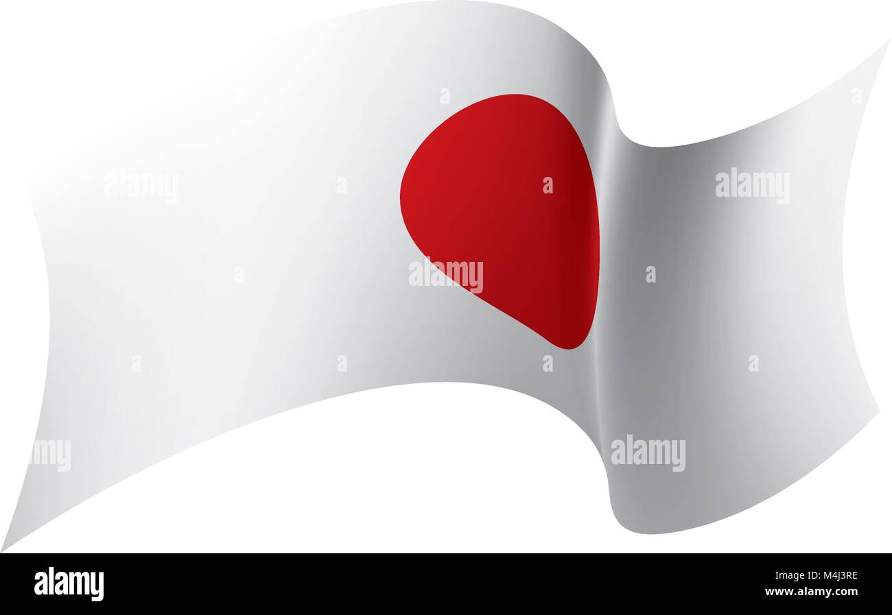 Japan flag, vector illustration Stock Vector Image & Art - Alamy