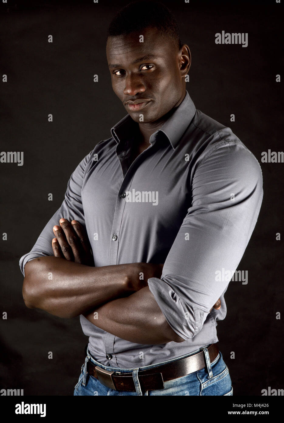 Crossed arms behind the head hi-res stock photography and images - Alamy