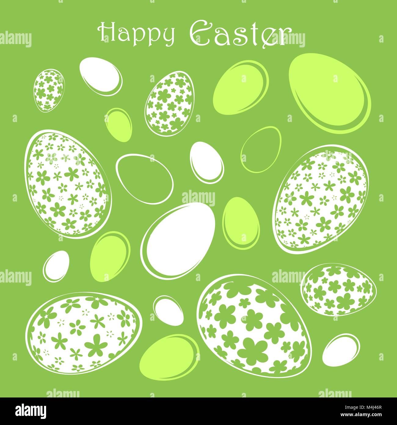 Happy easter abstract postcard background Stock Vector Image & Art - Alamy