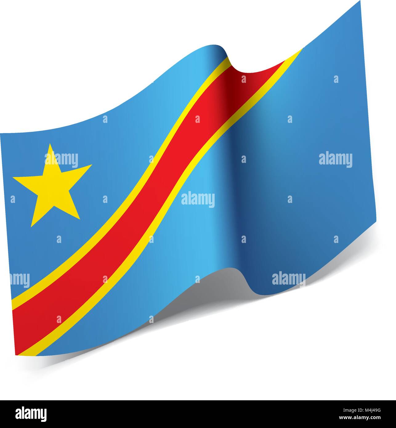 Democratic Republic of the Congo flag Stock Vector Image & Art - Alamy