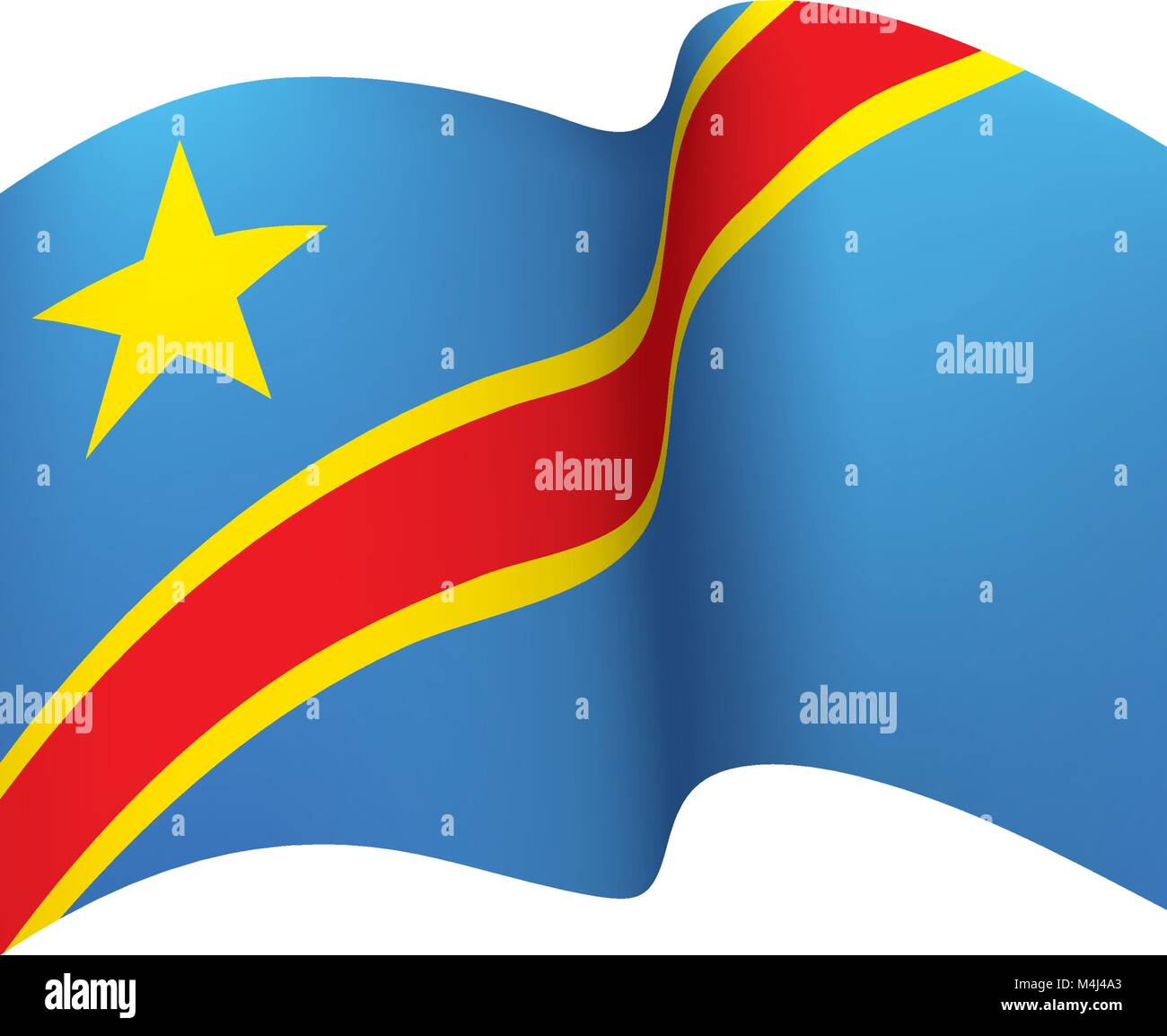 Democratic Republic of the Congo flag Stock Vector Image & Art - Alamy
