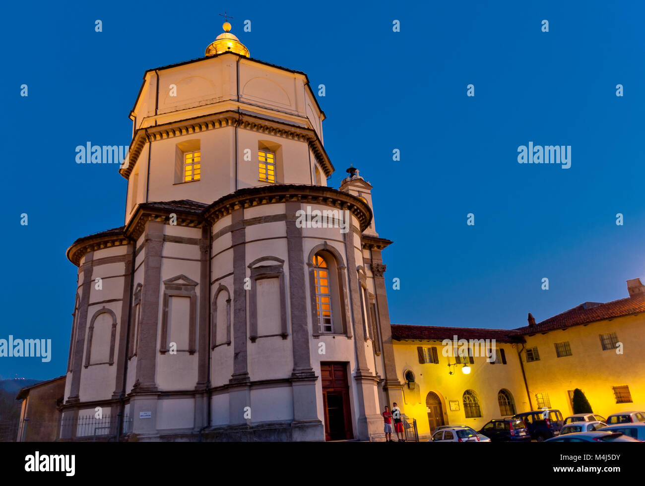 Italy Piedmont Turin Monte dei Cappuccini church Santa Maria del Monte ...
