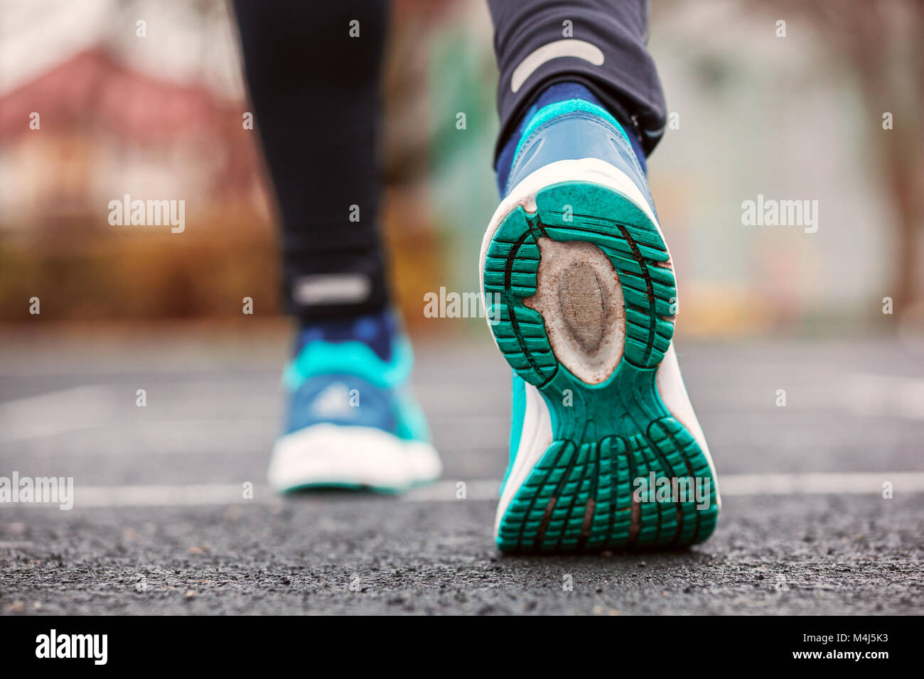 Woman's legs and back view hi-res stock photography and images - Alamy