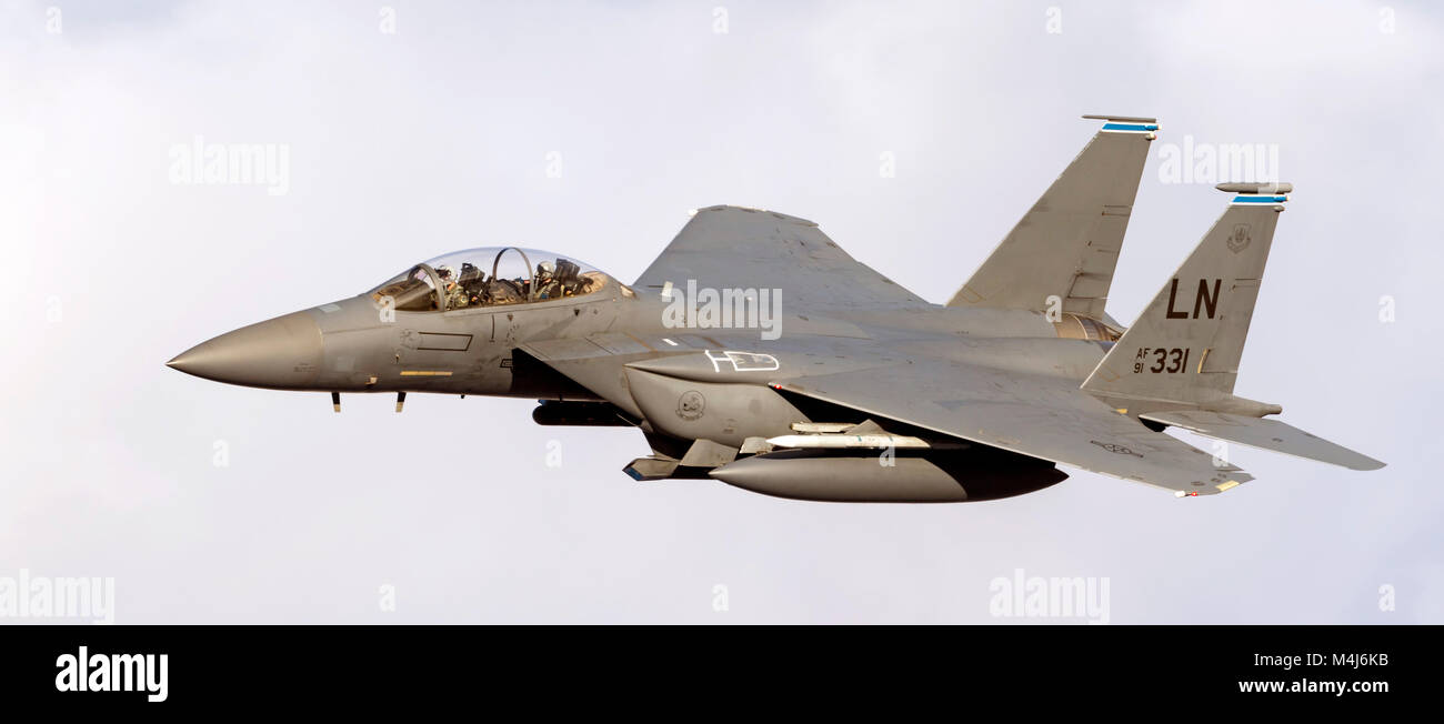 Usaf F 15 Mach Loop High Resolution Stock Photography and Images - Alamy