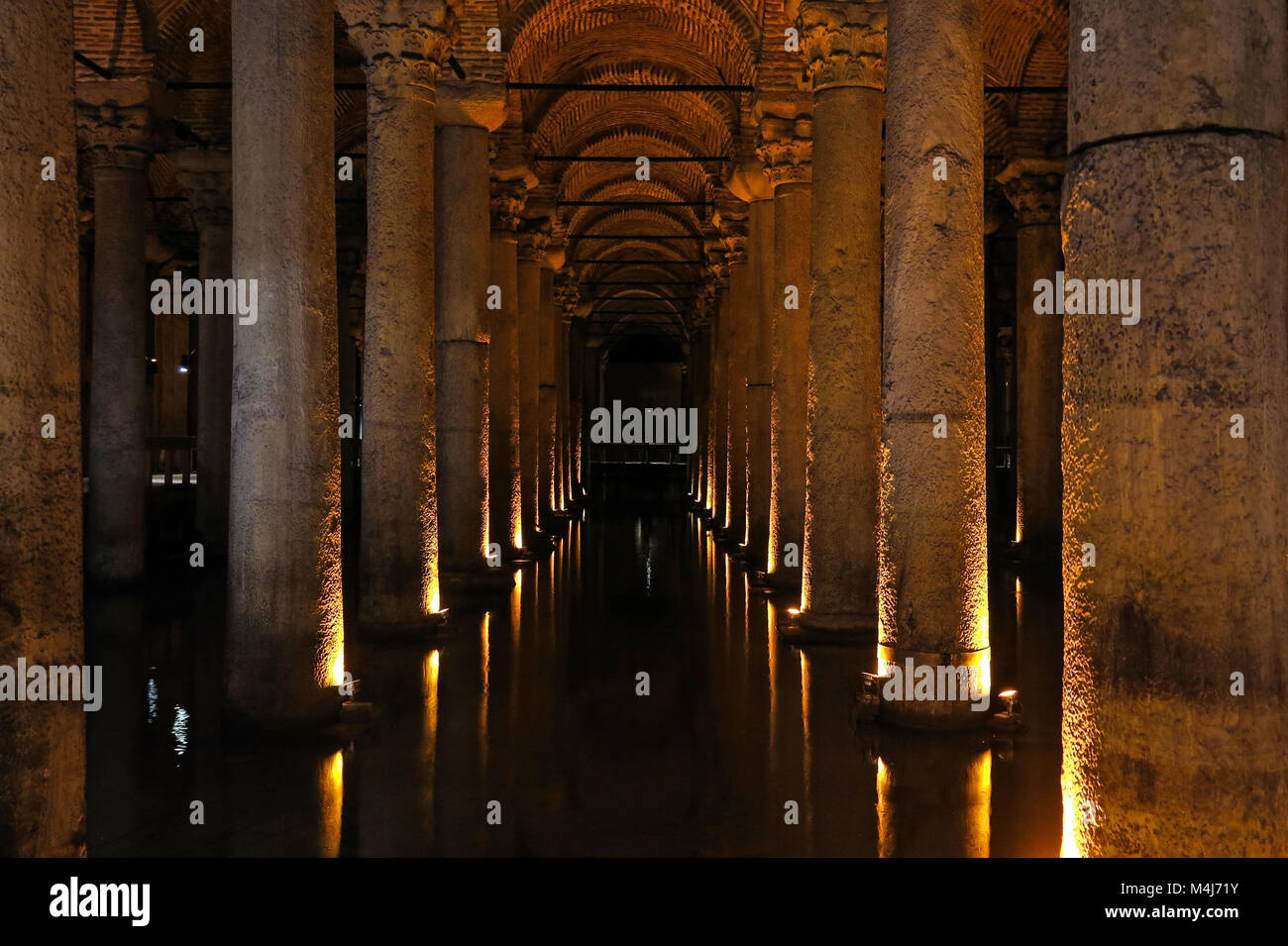 Basilica Cistern is the largest ancient underground cistern in Istanbul ...
