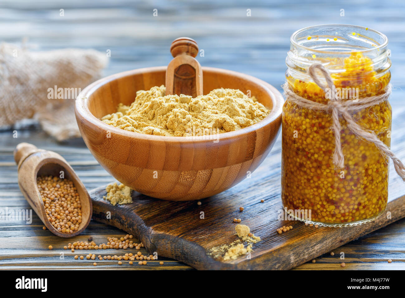 Mustard seeds in glass hi-res stock photography and images - Alamy