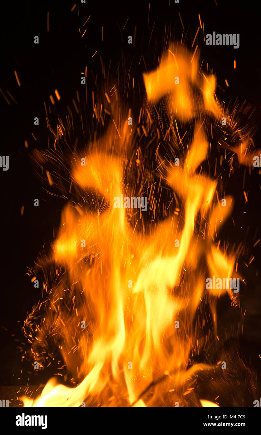 Fire flames texture hi-res stock photography and images - Alamy