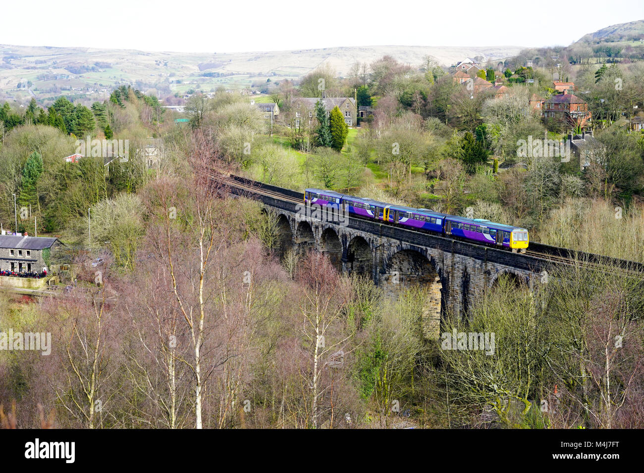 Uppermill viaduct hi-res stock photography and images - Alamy