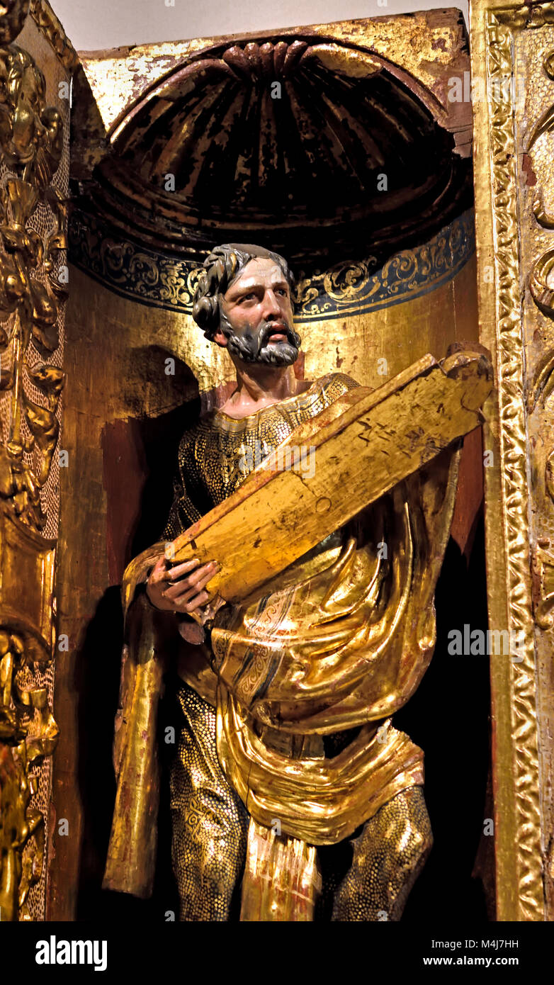 Retable - Altarpiece , (fragment) 1526-1532 Alonso Berruguete 1489-1561 ...