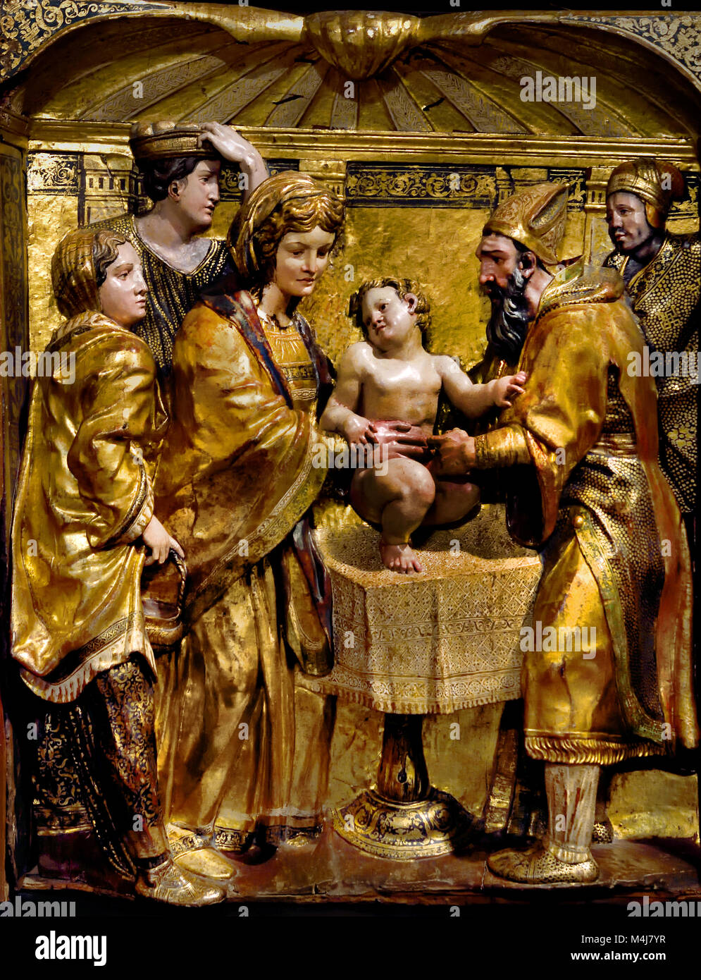 Retable ( Altarpiece) 1526-1532 Alonso Berruguete 1489-1561 master 16th ...