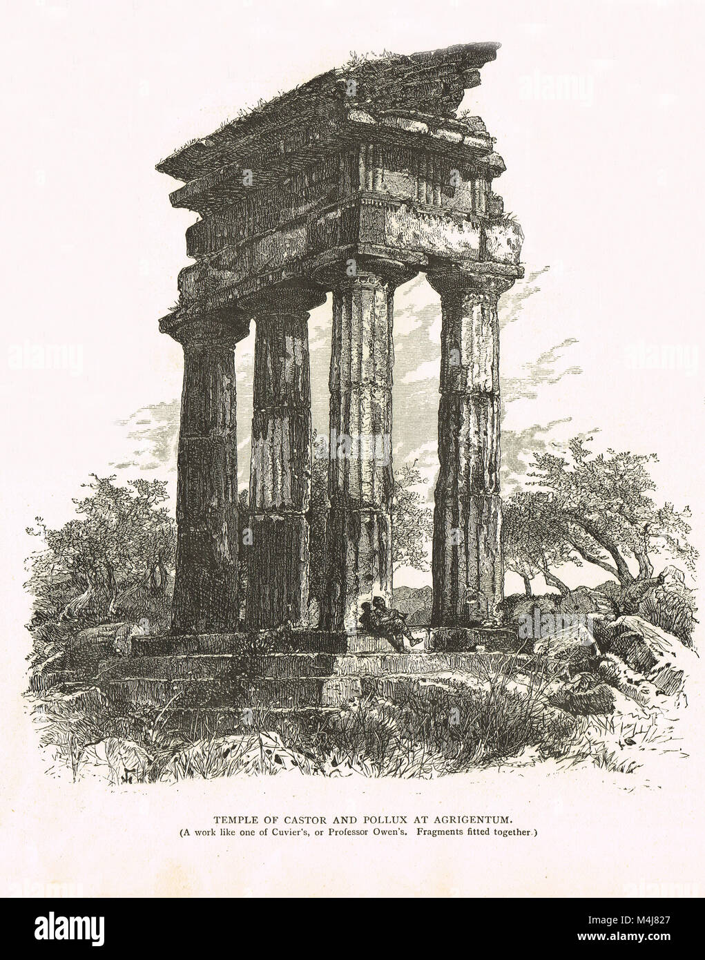 Temple of Castor and Pollux, AKA Temple of the Dioscuri, Valley of the ...
