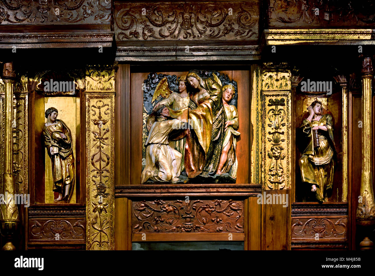 Retable ( Altarpiece) 1526-1532 Alonso Berruguete 1489-1561 master 16th ...