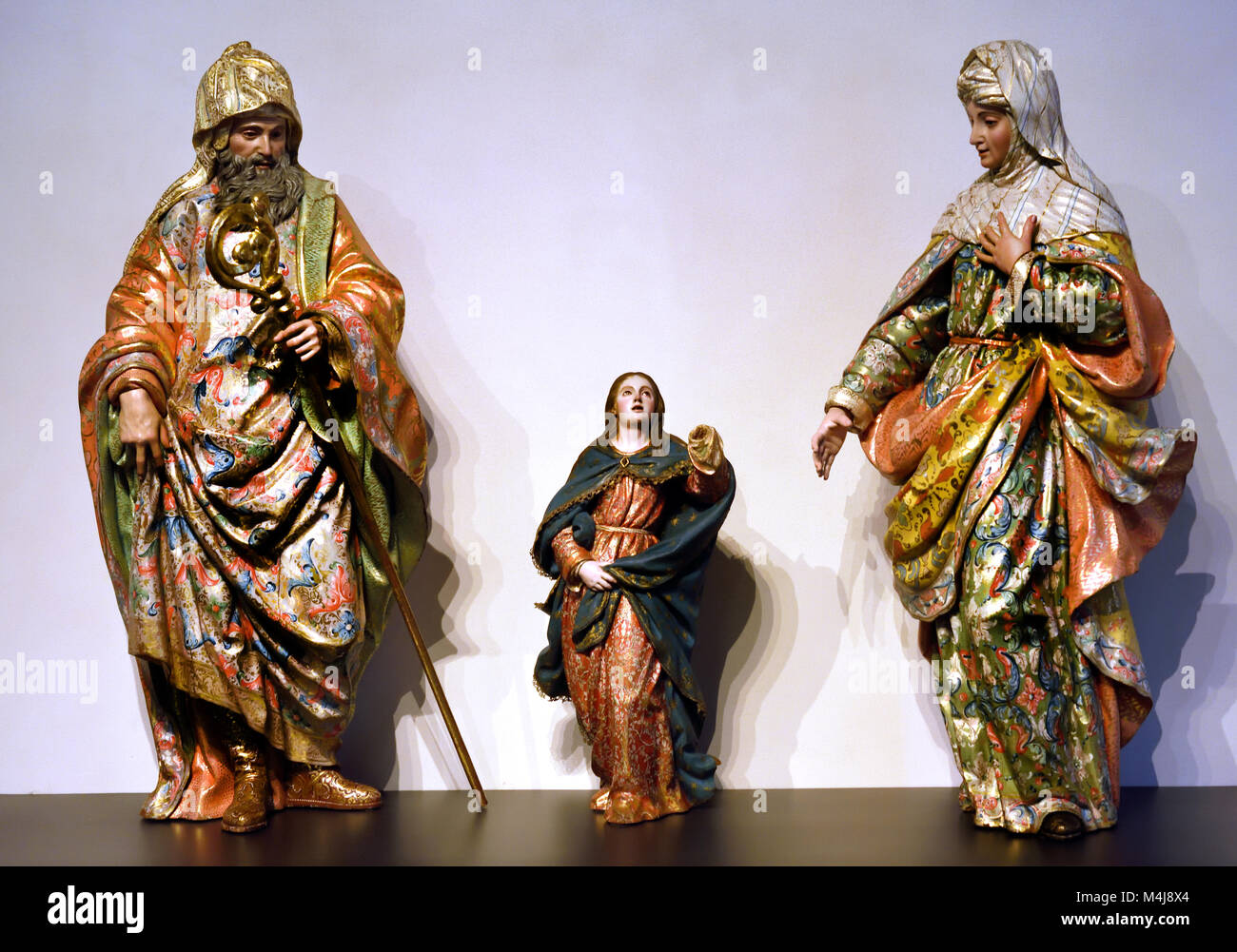 The Virgin`s family anonymous master 18th, century, Spain, Spanish ...