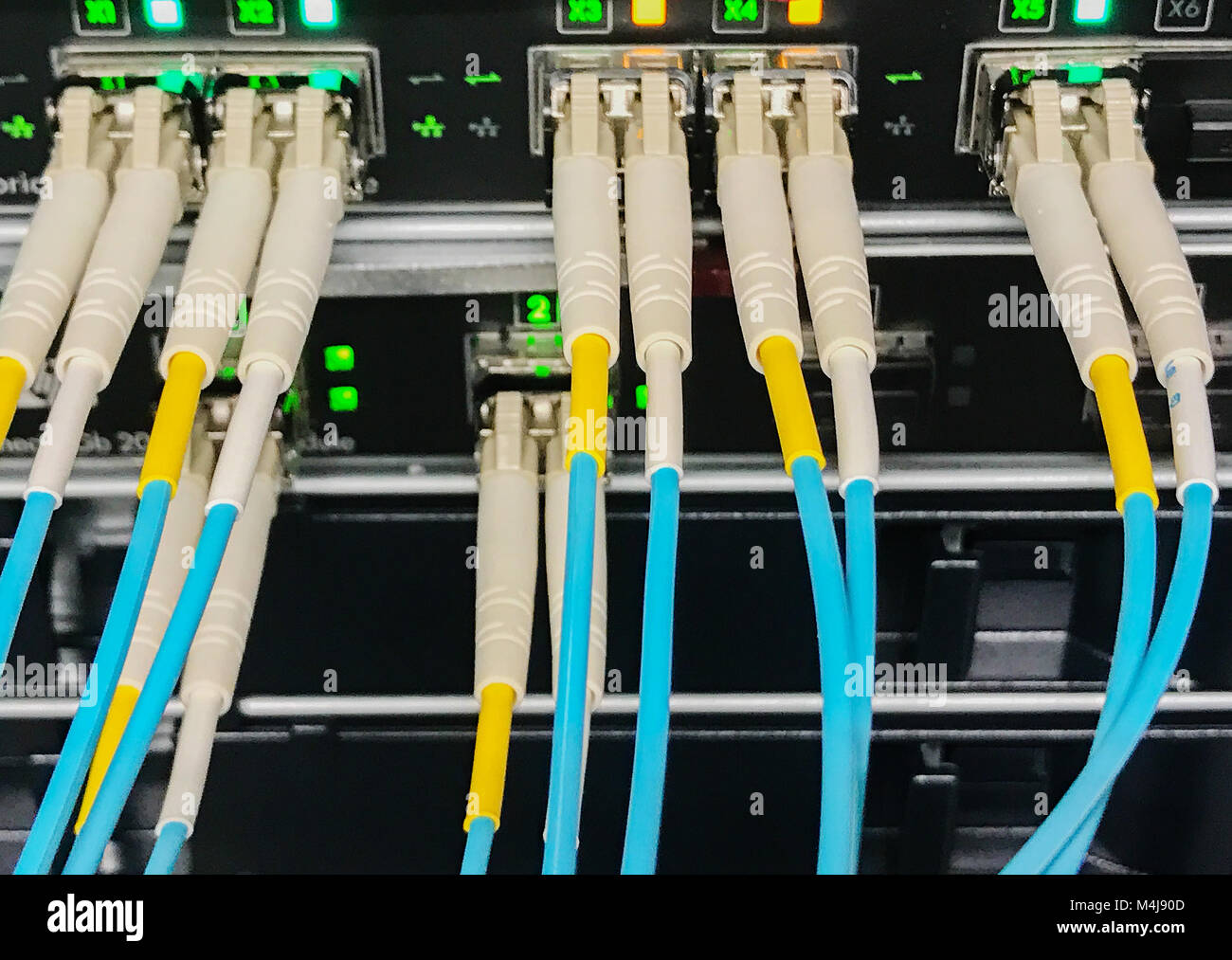 Fiber switch hi-res stock photography and images - Alamy
